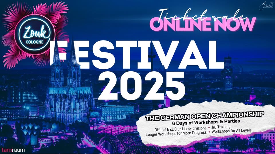 Cologne Zouk Festival 2025 German Open Championship | Zoukology